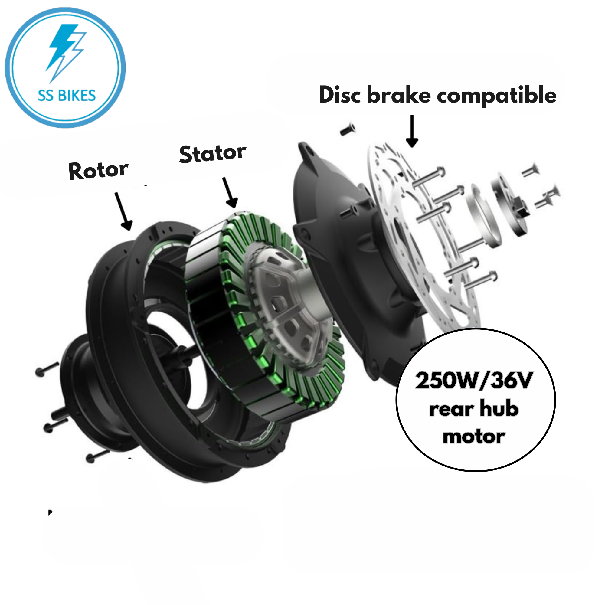 BLDC Hub Motor – ssbikes.in